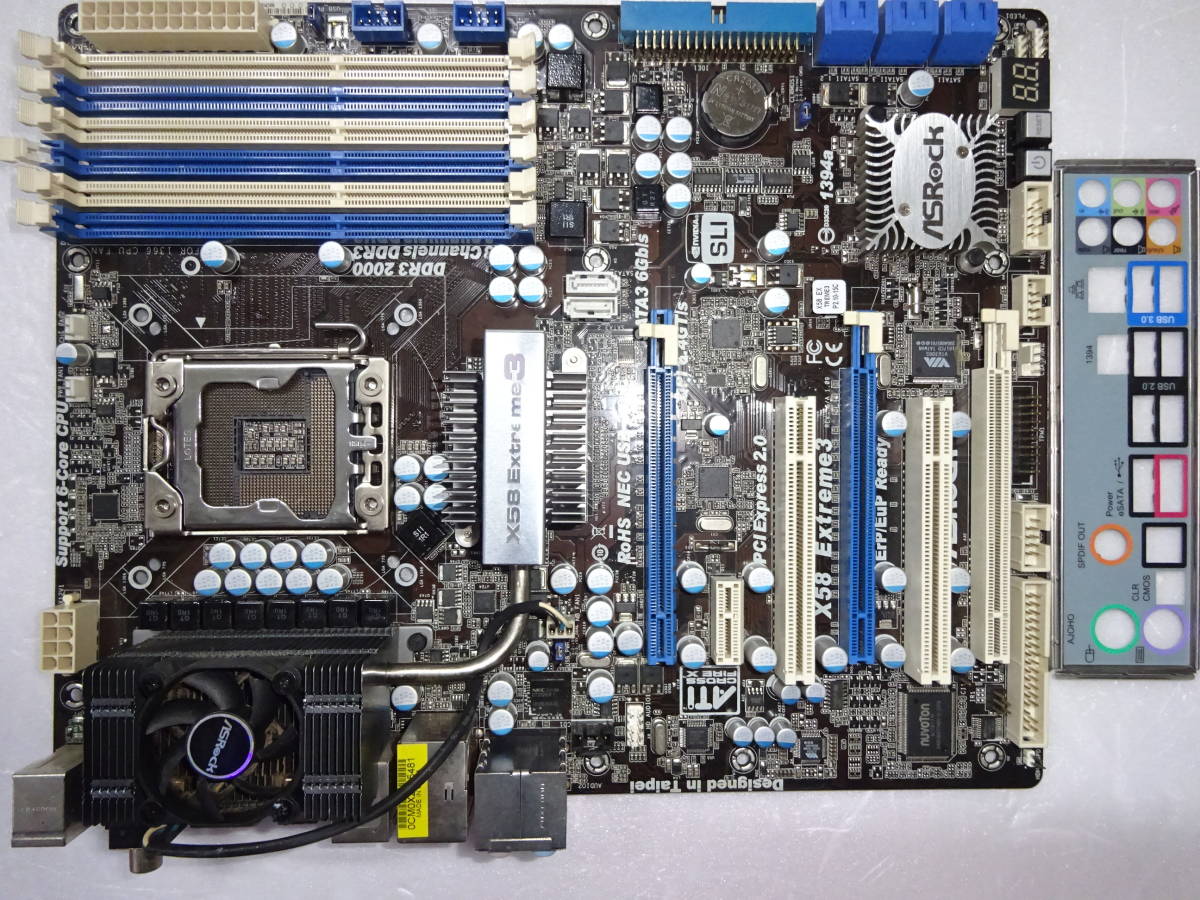 極 ASRock X58 Extreme3 LGA1366 ハイエンド マザーボード BIOS 動作検証済(ASUSTeK)｜売買された ...