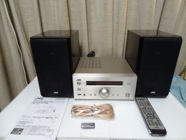 JVC EX-N70 ウッドコーン採用ハイレゾ対応ミニコンポ 展示品 1年保証(システムコンポ)｜売買されたオークション情報、yahooの商品 ...