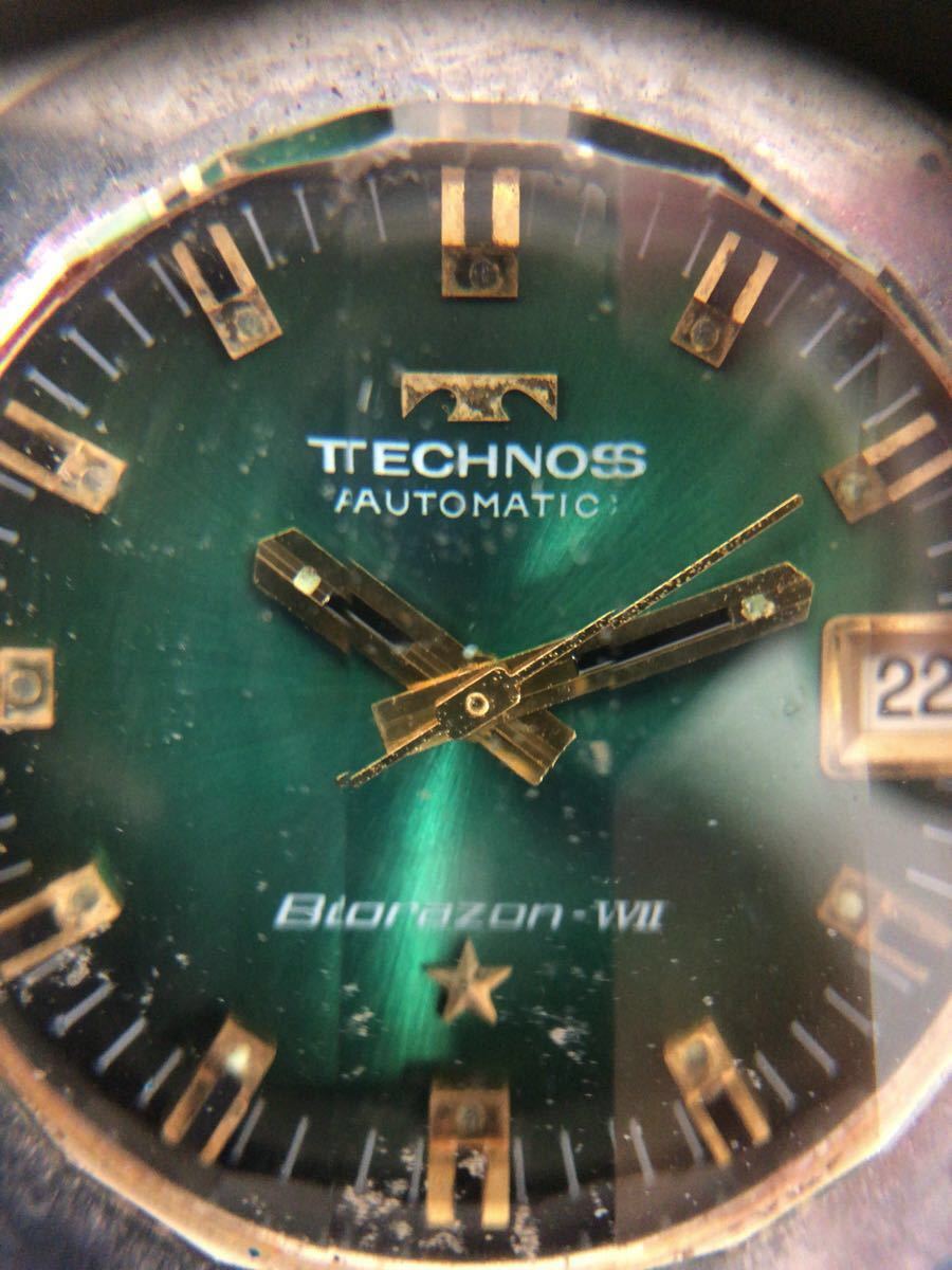 TECHNOS テクノス/Borazon-VII AUTOMATIC 腕時計 ジャンク品(テクノス)｜売買されたオークション情報、yahooの ...