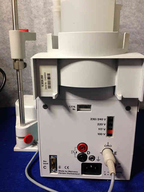 used 電動ビュレット Dosimat 776 Metrohm製 Stirrer 728(ホビー、カルチャー)｜売買されたオークション情報 ...
