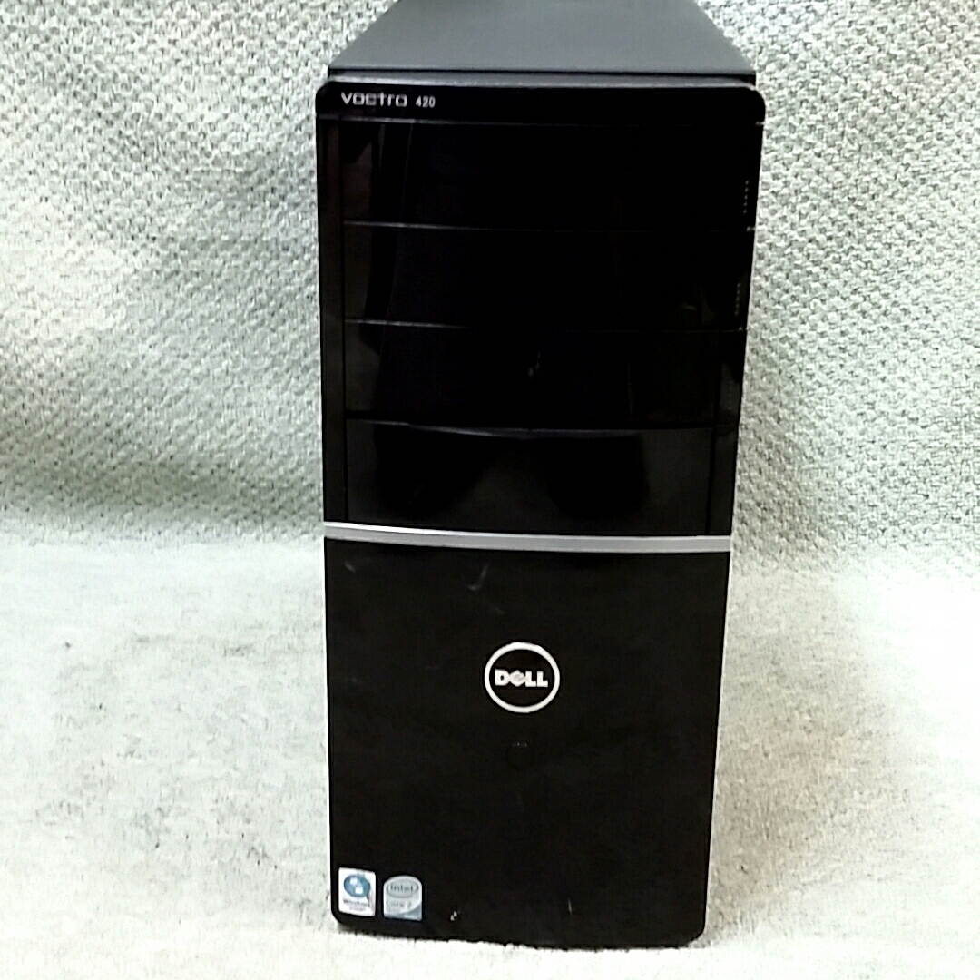 DELL VOSTRO 420 Core 2Quad Q6600 4コア/8800 GT-512MB/メモリ4GB/HDD320GB/マルチ ...