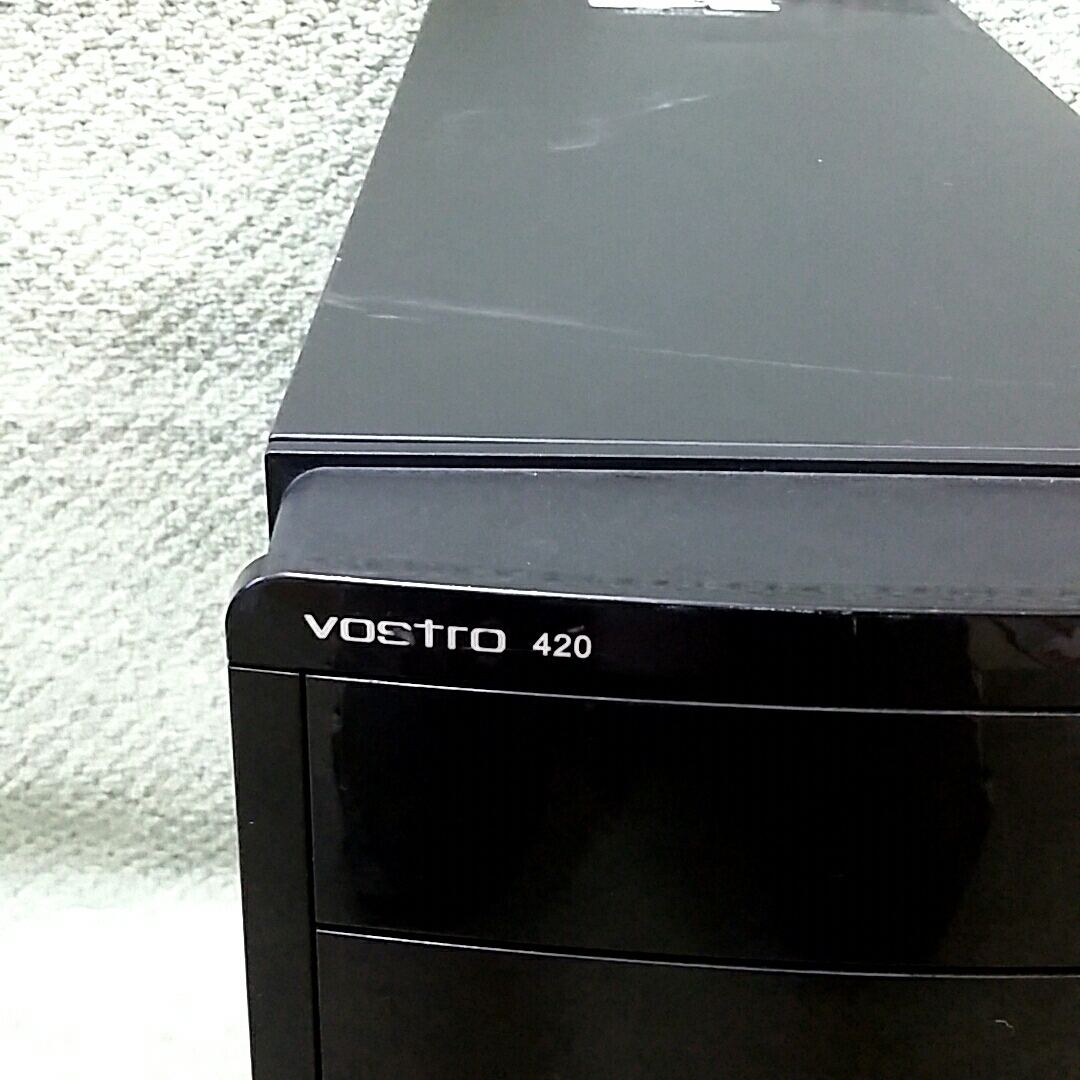 DELL VOSTRO 420 Core 2Quad Q6600 4コア/8800 GT-512MB/メモリ4GB/HDD320GB/マルチ ...