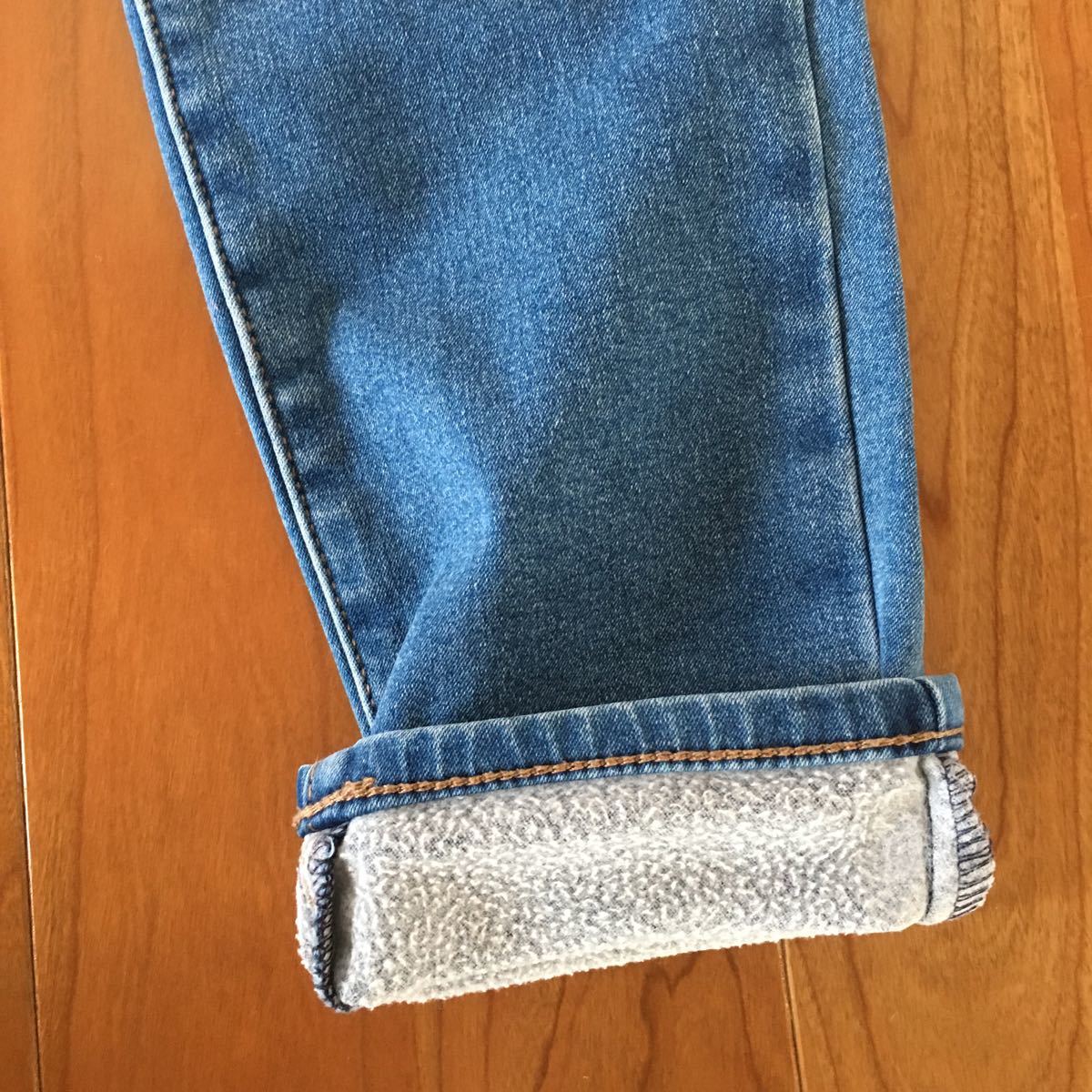 GU キッズ 裏起毛 デニムレギンスパンツ 140 ライトブルー(140（135～144cm）)｜売買されたオークション情報、yahooの商品情報をアーカイブ公開 - オークファン ...