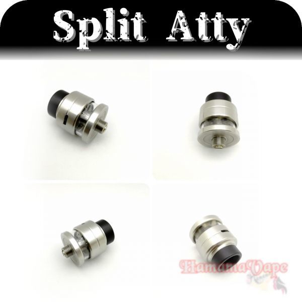 クローン Split Atty RDTA hamama vape hamamavape ベイプ RBA ハイエンド スコンカー squonk ...