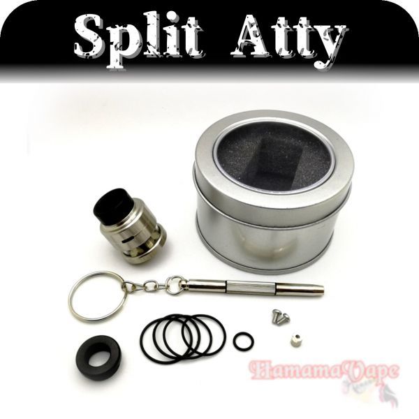 クローン Split Atty RDTA hamama vape hamamavape ベイプ RBA ハイエンド スコンカー squonk ...