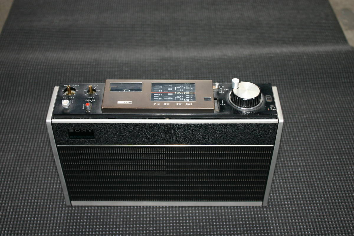 SONY FM AM SOLID STATE FOUR BAND RECEIVER ICF-500(アンティーク)｜売買されたオークション情報、yahooの商品情報をアーカイブ公開 ...