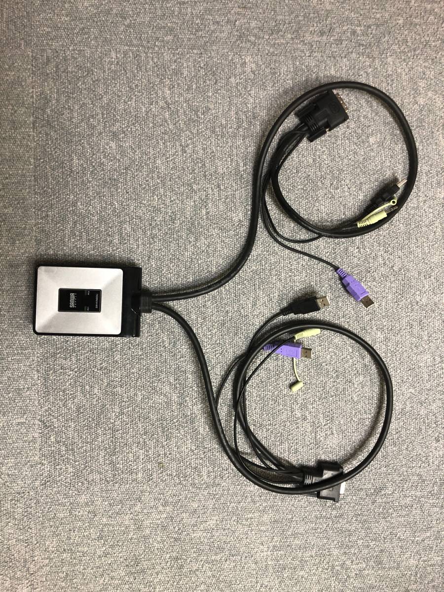 CPU切替機：サンワサプライ フルHD対応DVIパソコン自動切替器 SW-KVM2DXN(その他)｜売買されたオークション情報、yahooの商品情報をアーカイブ公開 - オークファン ...