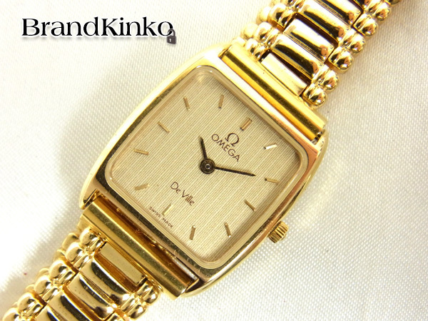 オメガ OMEGA デビル 1375 クォーツ スクエア 腕時計 レディース 不動 訳有(デビル)｜売買されたオークション情報、yahooの ...
