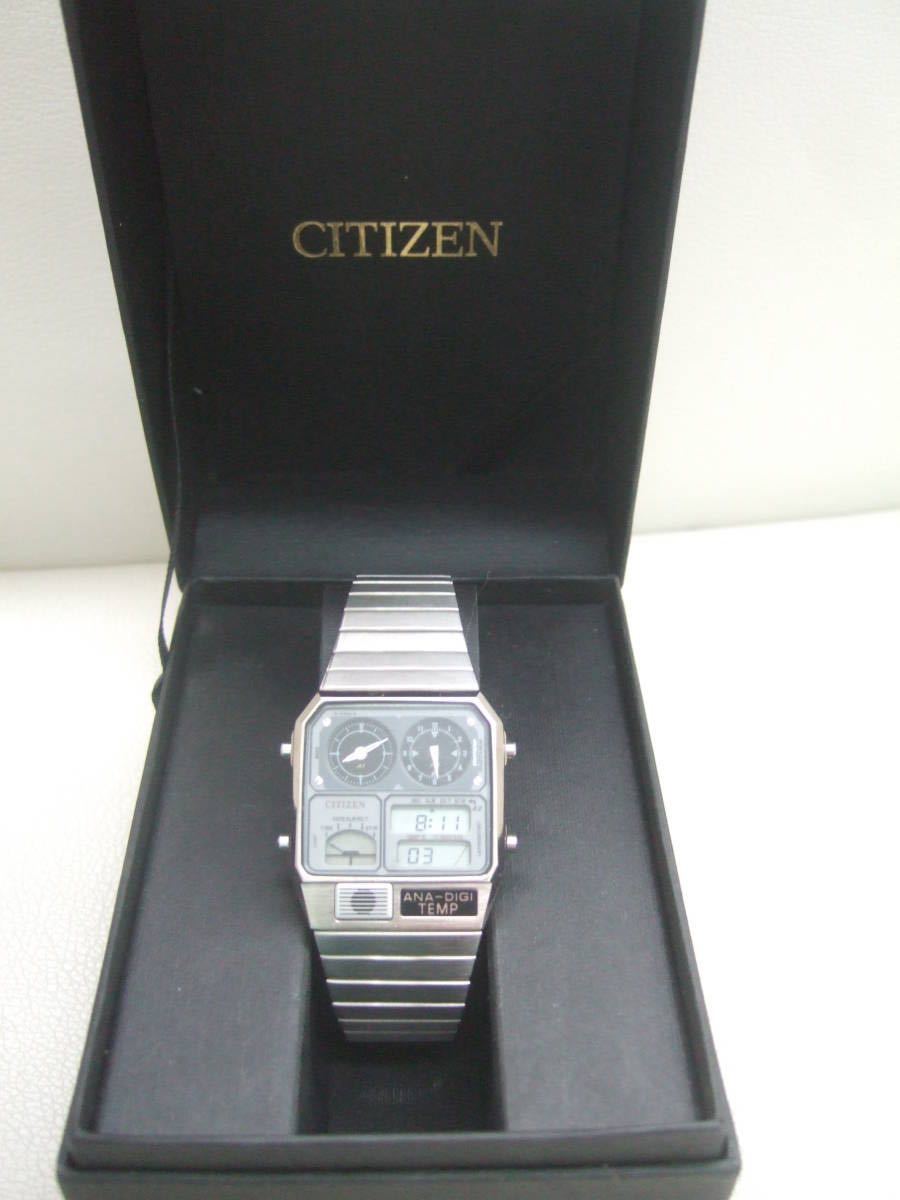 ビンテージ シチズン CITIZEN 腕時計 ANA-DIGI TEMP アナデジテンプ 8989(その他)｜売買されたオークション情報 ...