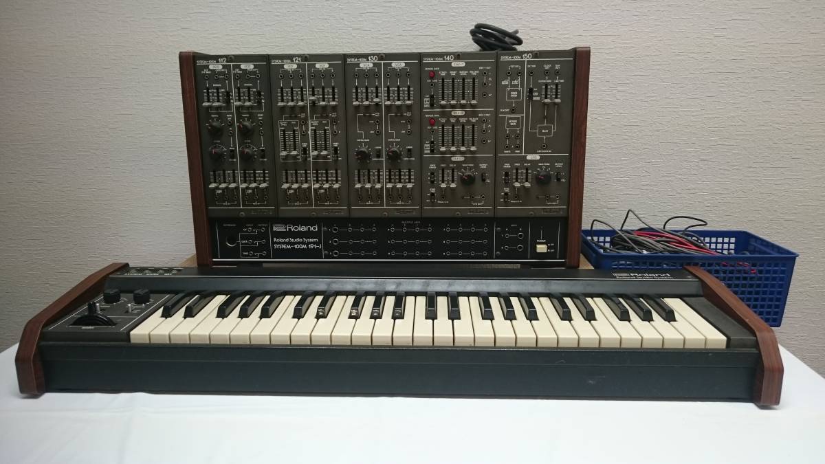 ROLAND Studio System 100-M シンセサイザー プレミアムレア楽器 ジャンク(ローランド)｜売買されたオークション情報 ...