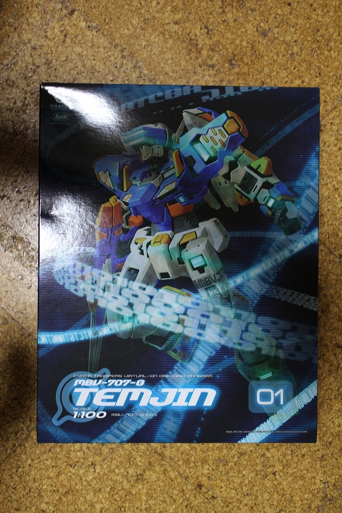 ボークス 1/100 テムジン707G 初回限定パワーボム付属 バーチャロン(バーチャロン)｜売買されたオークション情報、yahooの商品情報 ...