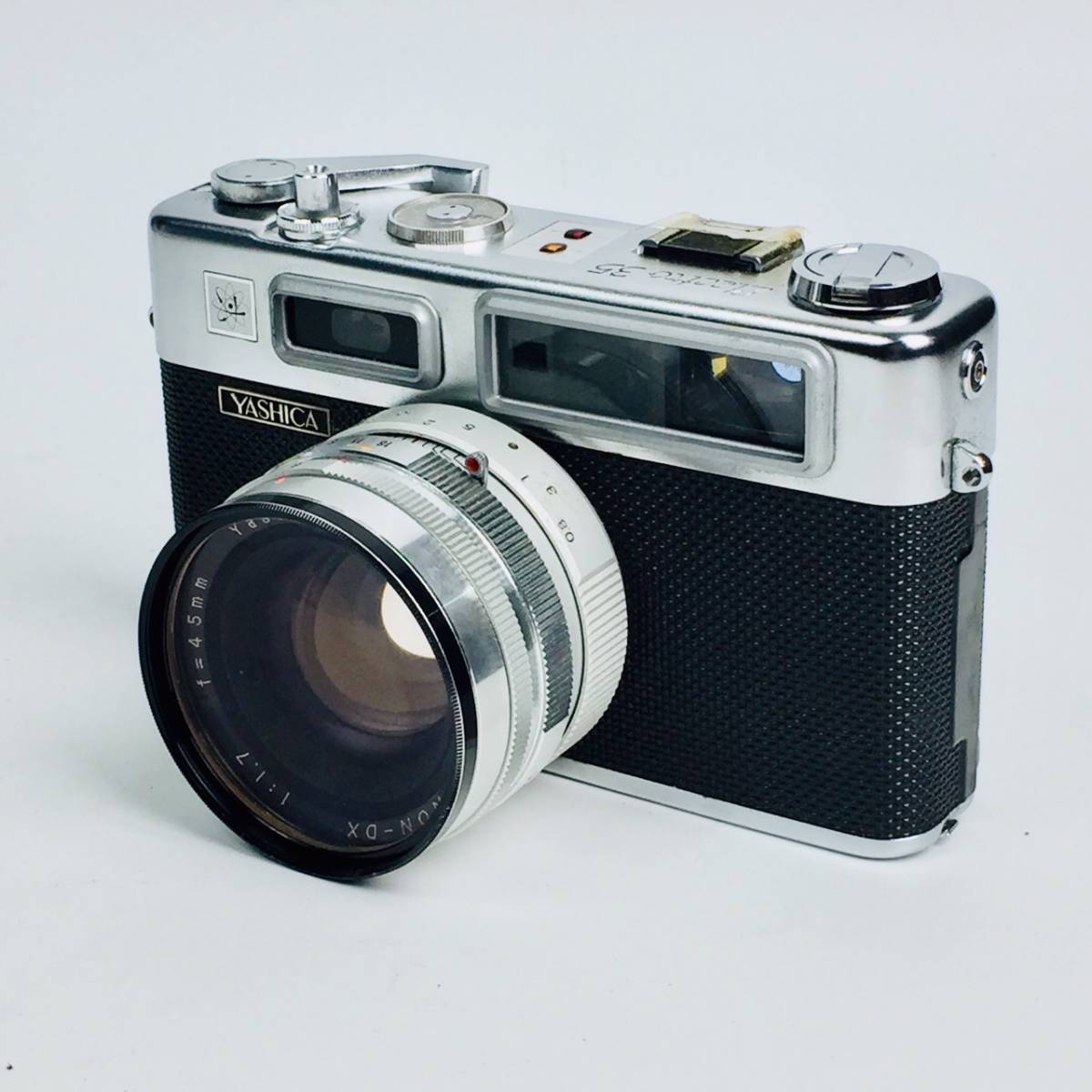 2F040255 YASHICA Electra 35 / YASHINON-DX 45mm f1.7 ヤシカ 外装きれい フィルムカメラ ...