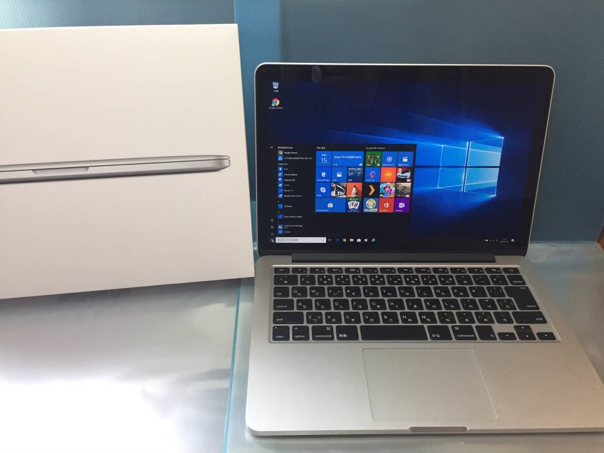 ☆Mac＆Win10仕様☆プチ改善☆Apple MacBook Pro 13 Retina Core-i5_2.4GHz/8GB_RAM/256GB_SSD/Late2013/ME865J/A ...