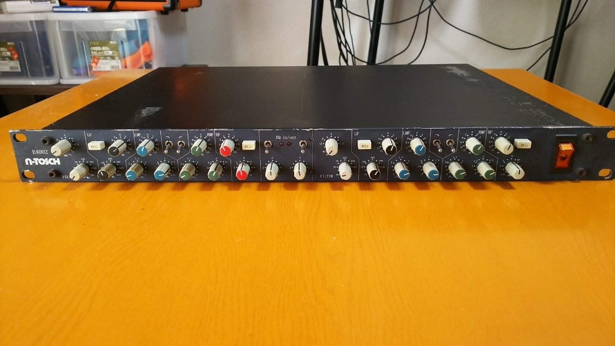 n-tosch e-4002 SSL G-Serries EQ x2 アウトボード(レコーディング、音楽制作)｜売買されたオークション情報 ...