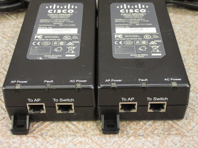 2台セット Cisco Aironet 1260 Series アクセスポイント AIR-LAP1262N-Q-K9 Power ...