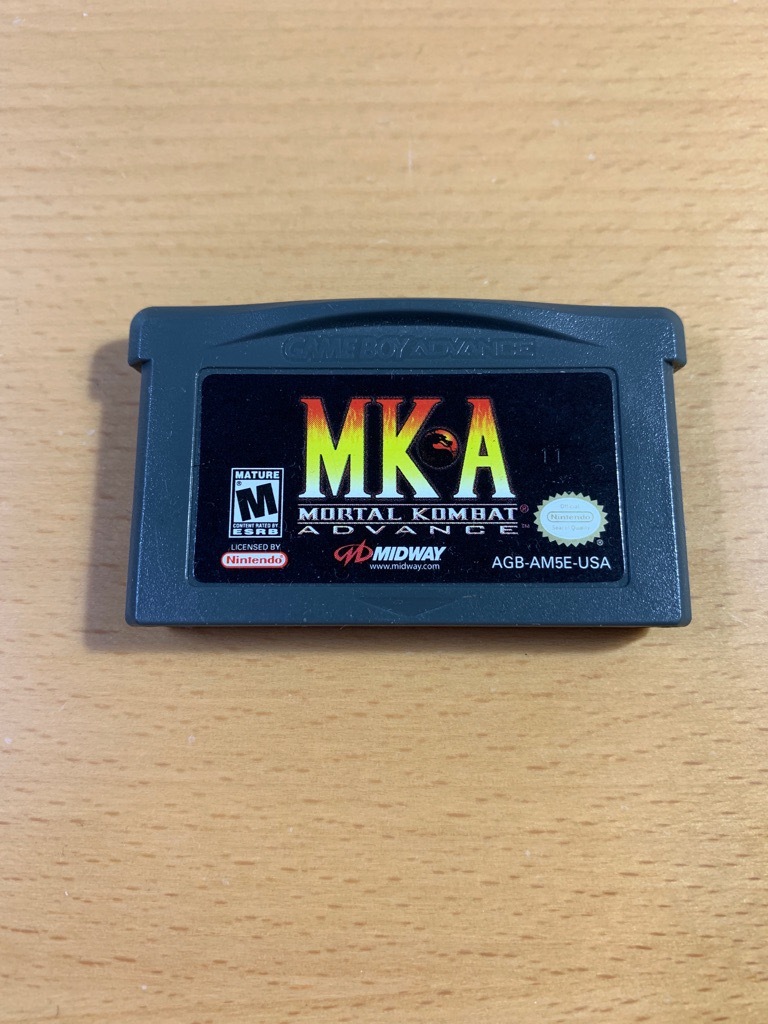 北米版GBA MORTAL KOMBAT ADVANCE モータルコンバット アドバンス /(アクション)｜売買されたオークション情報 ...