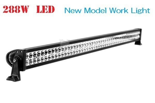 1円 EPSTAR LED ワークライト 288W 2列 6000K 広角 LED 夜釣り 作業車 船舶 作業灯 サーチライト 投光器 SUV ...