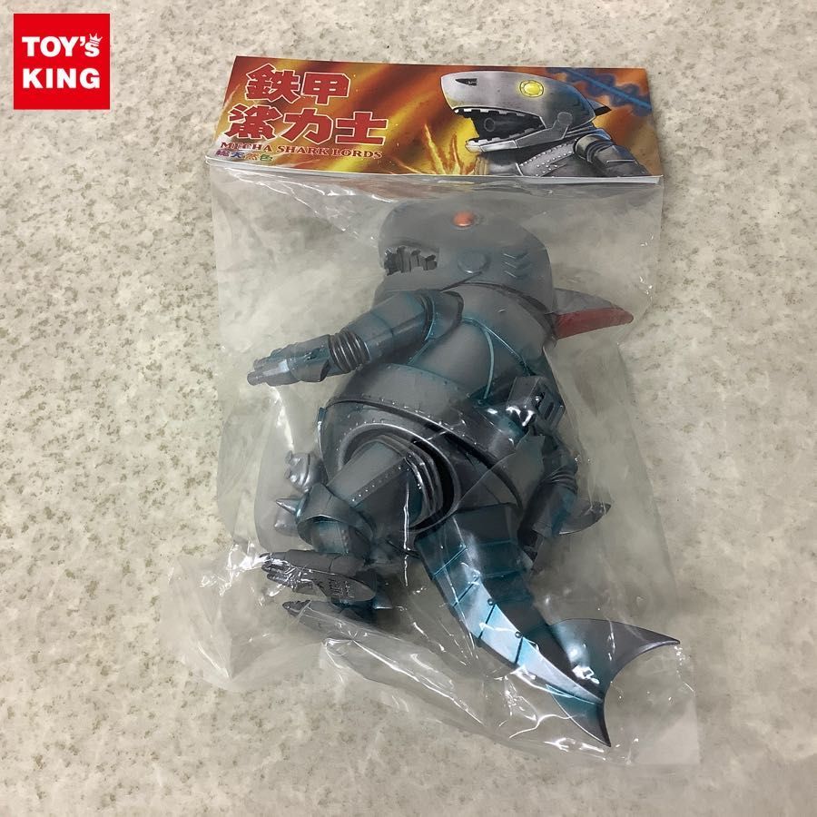 総天然色 momoco studio x Merry Go Round 鉄甲鯊力士 MECHA SHARK LORDS ソフビ(フィギュア ...