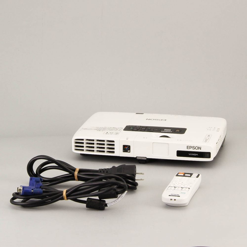 1円開始 動作良好 リモコン付 EPSON EB-1776W ランプ使用時間 節電モード オフ：254H オン：62H(本体)｜売買された ...