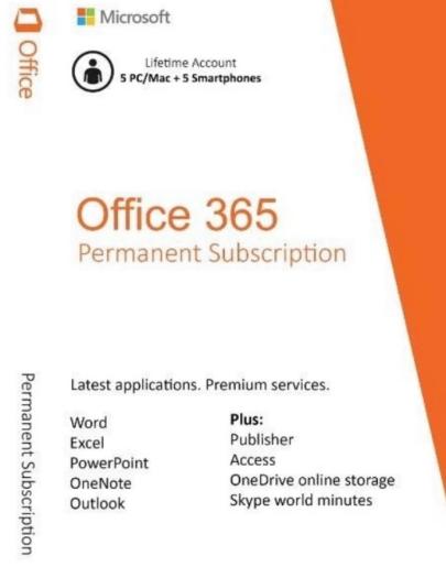 Microsoft Office2019と同等のoffice 365アプリ 最新版 Excel Word Powerpointなど PC5台+Mobile5台 Win&Mac対応 無期限使用 ...