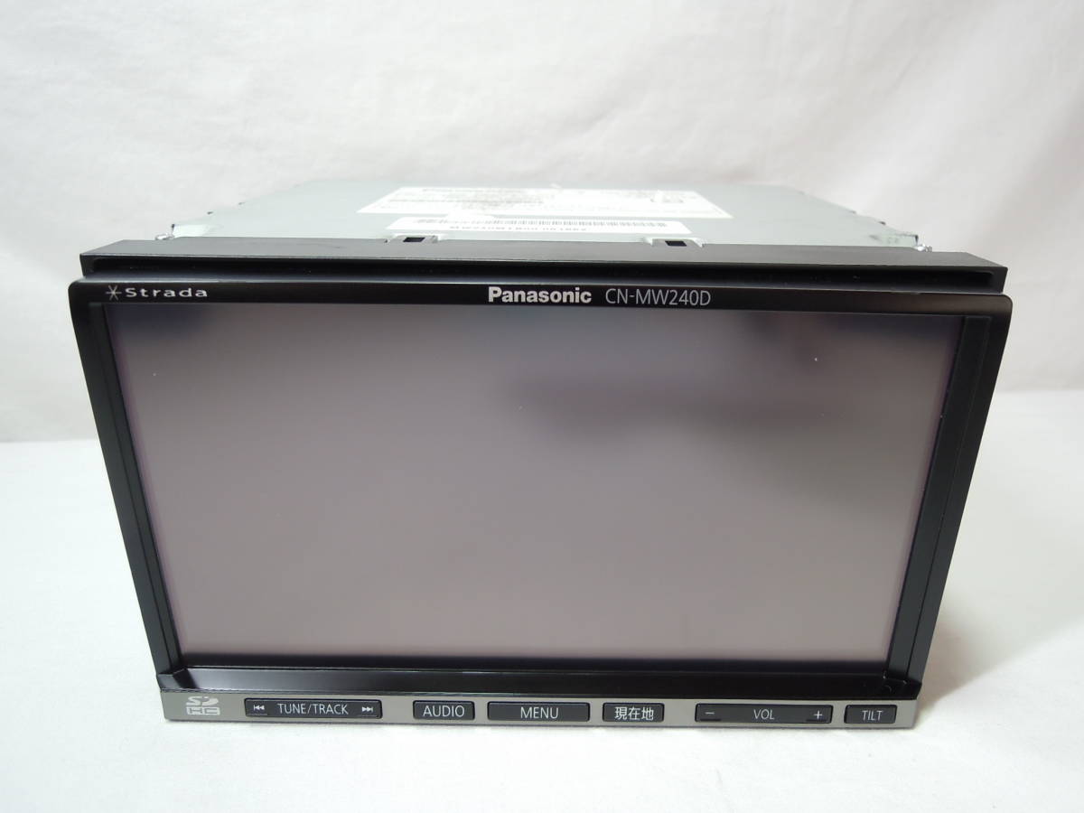 M7783 Panasonic/パナソニック/Strada/ストラーダ/フルセグ地デジ/メモリーナビ/CN-MW240D 未確認(メモリーナビ ...
