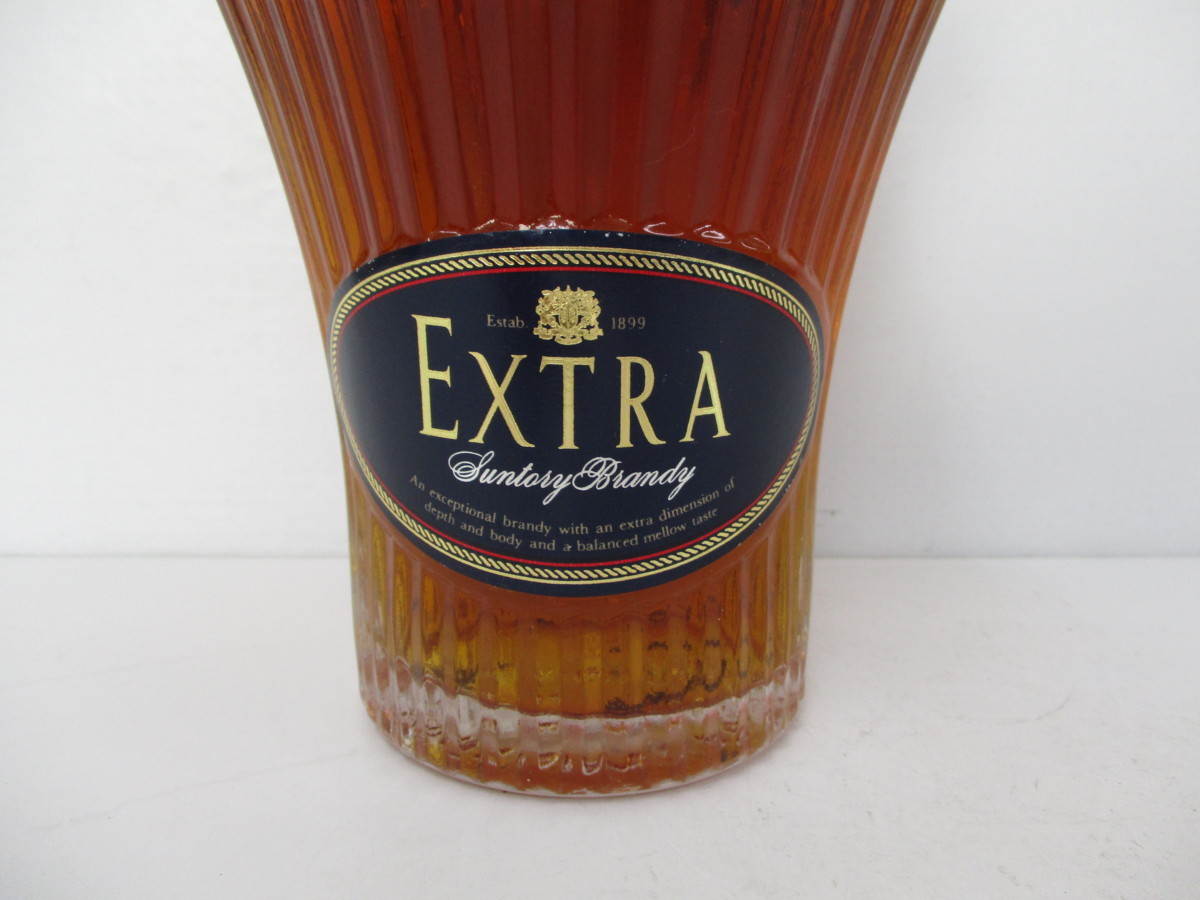 G1059 古酒 1000円から 未開栓 SUNTORY BRANDY EXTRA サントリー ブランデー エクストラ 700ml 40%(その他)｜売買されたオークション情報、yahooの ...