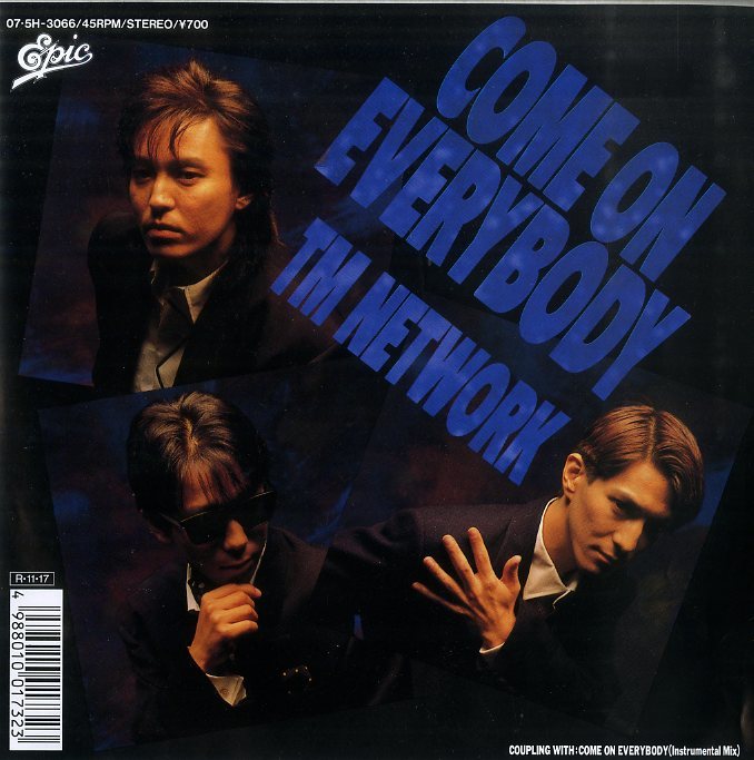 C00079635/EP/TMネットワーク Come On Everybody 1988年 シンセポップ(TM NETWORK)｜売買されたオークション情報、yahooの商品情報をアーカイブ ...