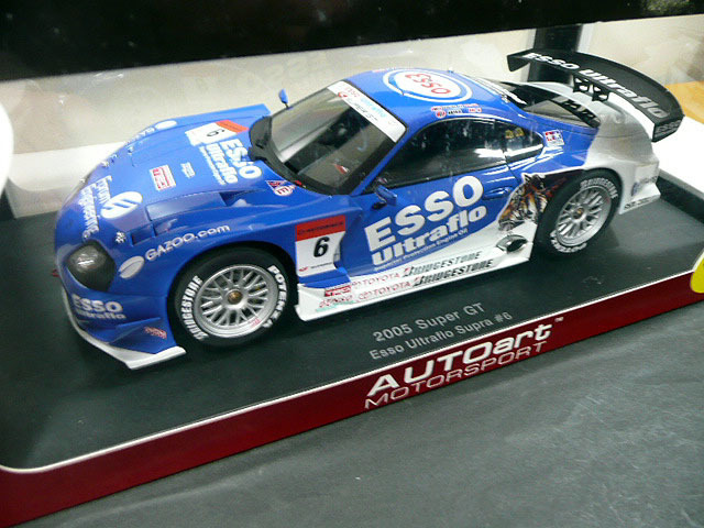TORAYA AUC 1/18 Aa エッソ ウルトラフロー スープラ #6 2005 JGTC(レーシングカー)｜売買されたオークション情報、yahooの商品情報をアーカイブ公開 ...