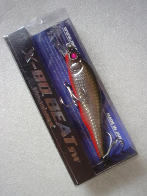 シーバスデイゲーム 超ハイスピード リトリーブ対応 Megabass X-80 BEAT SW メガバス X-80 ビート SW(ミノー ...