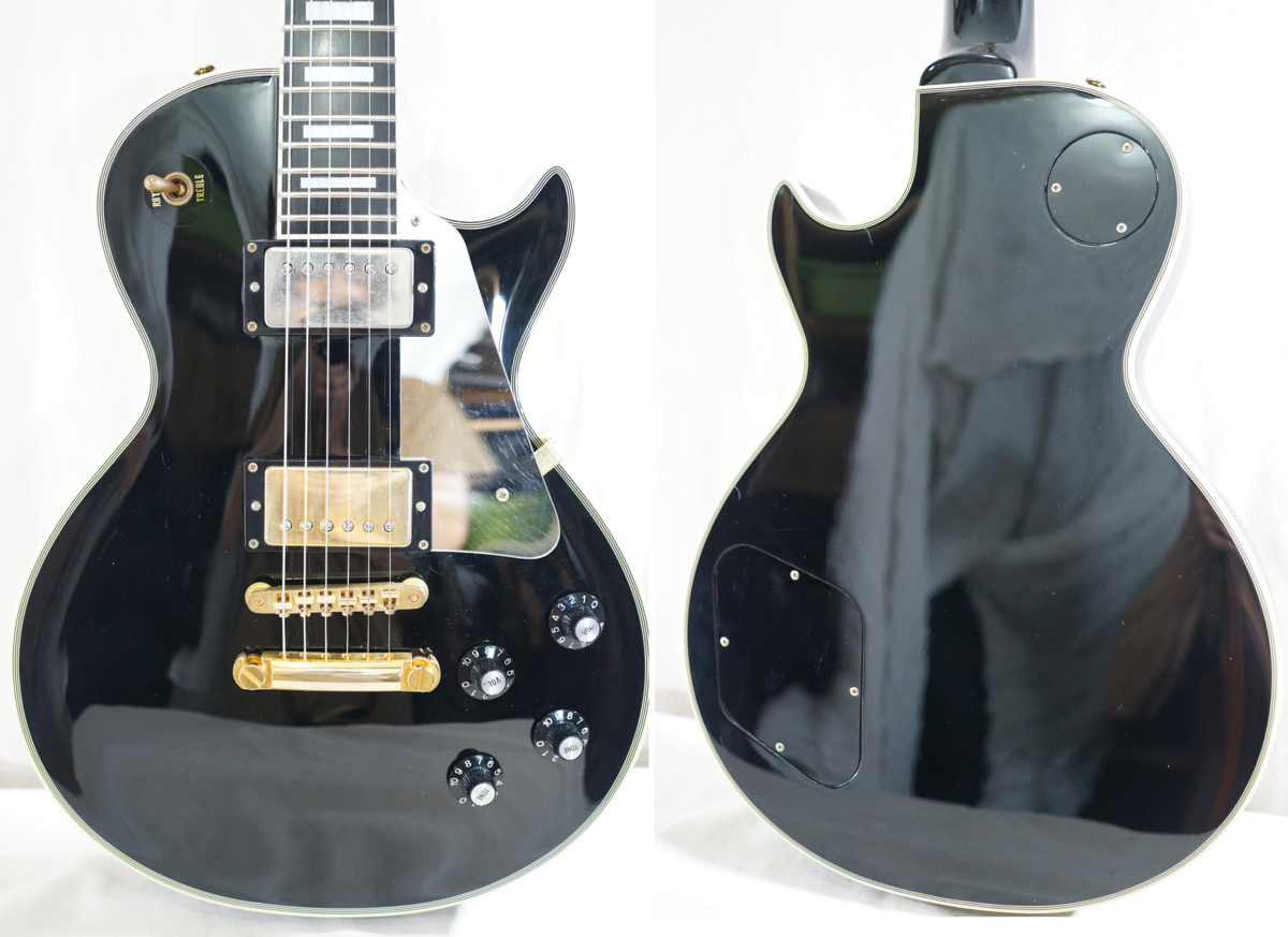 EDWARDS by ESP E-LP-92CD BLACK レスポールカスタム 状態良好 Seymour Duncanピックアップ搭載 2008年製(ESP)｜売買されたオークション情報 ...