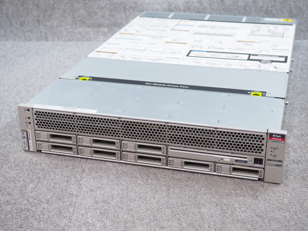 J8 SUN SPARC T3-1 SPARC-T3 1.65GHz 128スレッド /16G/300G×8/MULTI(サーバー本体)｜売買 ...