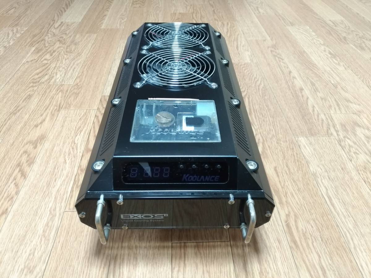 ：実動：外部水冷システム KOOLANCE Exos-2 EX2-750 ブラック(冷却装置)｜売買されたオークション情報、yahooの商品 ...