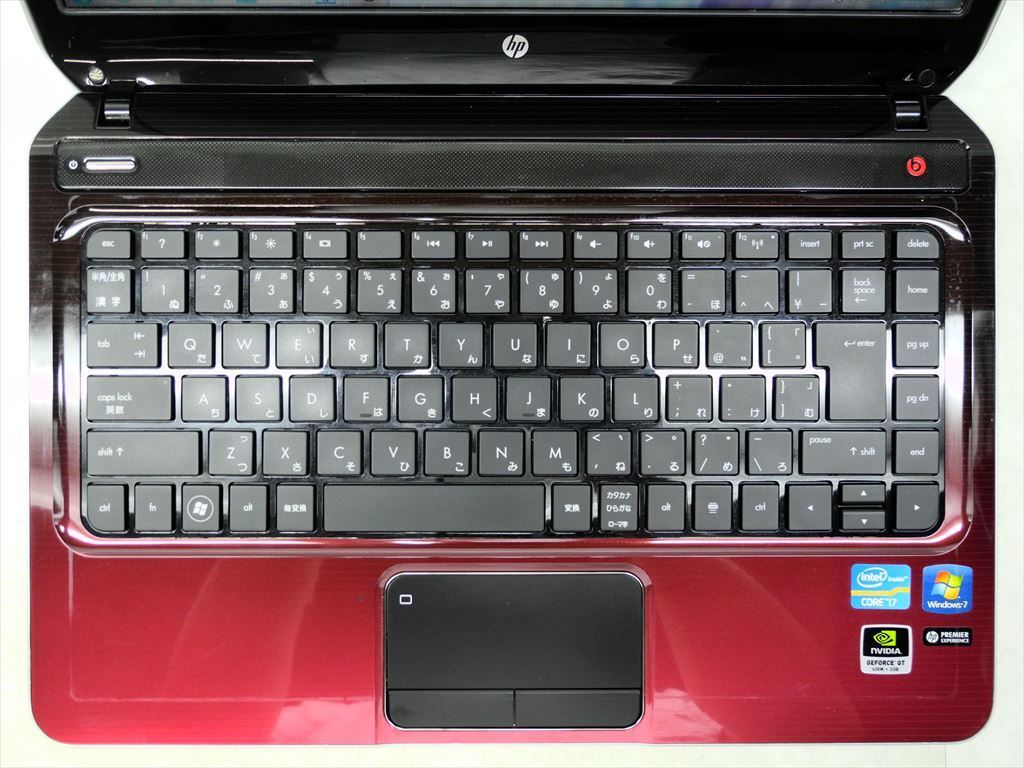 第3世代 NVIDIA GeForce GT 630M HP Pavilion DV4-5011TX Core i7 2.10GHz/8GB/750GB＋SSD32GB/BD/無線/カメラ ...