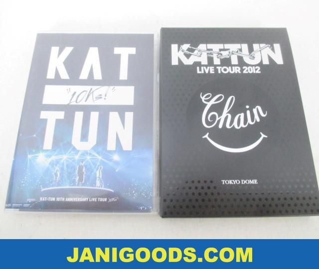 KAT-TUN DVDセット LIVE TOUR 2012 CHAIN TOKYO DOME 初回プレス仕様/10TH ANNIVERSARY ...