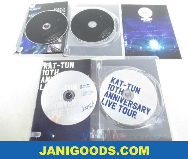 KAT-TUN DVDセット LIVE TOUR 2012 CHAIN TOKYO DOME 初回プレス仕様/10TH ANNIVERSARY ...