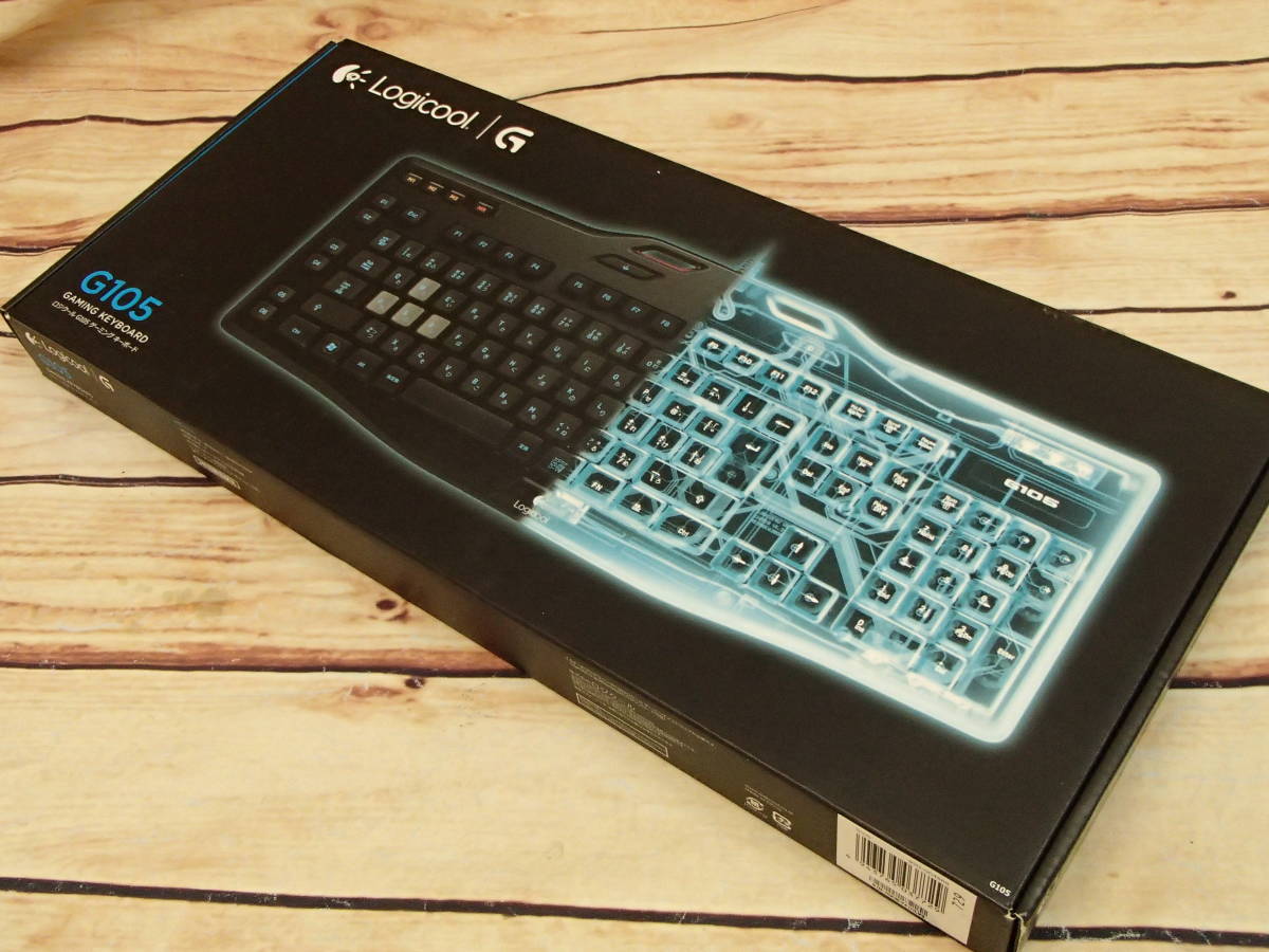 〓Logicool ロジクール G105 ゲーミング キーボード LEDバックライト〓(USBキーボード)｜売買されたオークション情報 ...