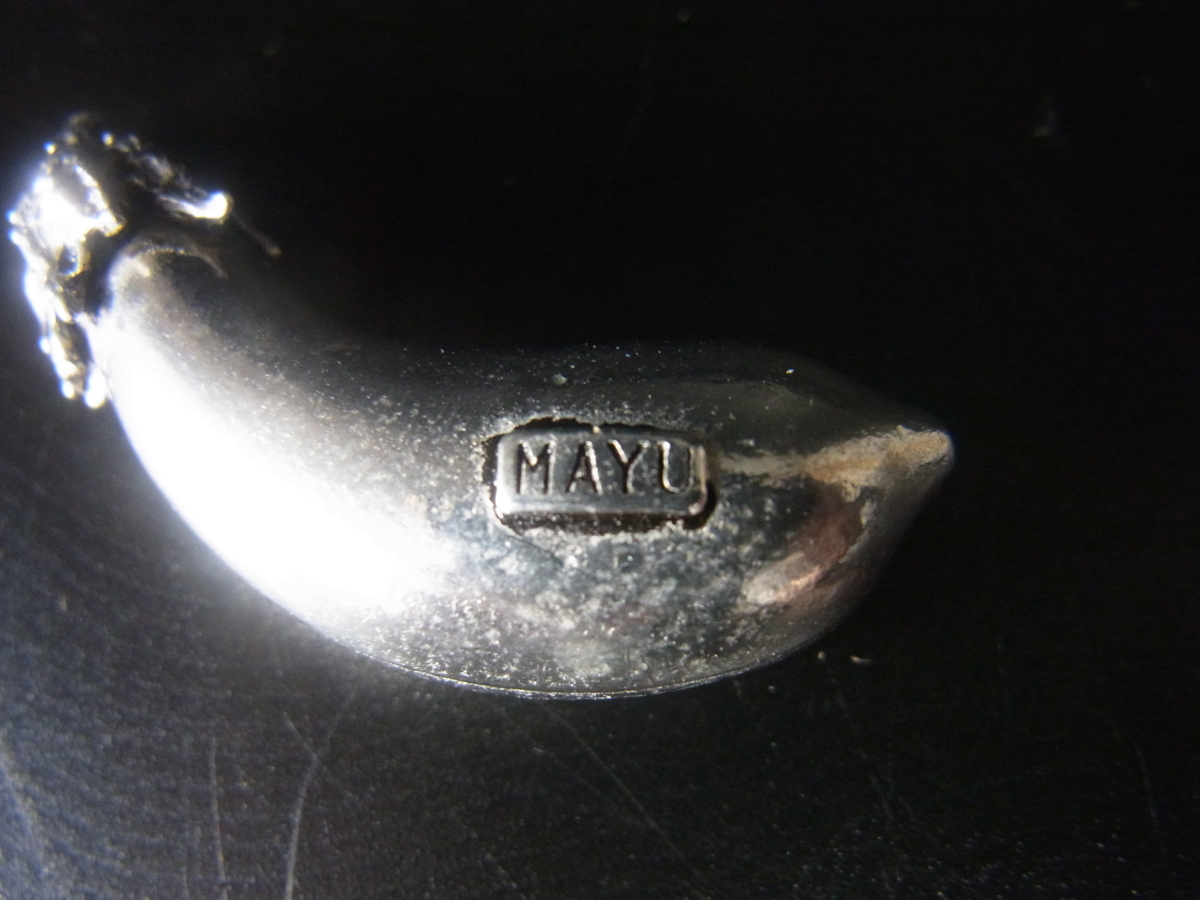 SILVER OHNO MAYU 錫製 箸置 飾物 野菜 胡瓜 枝豆 茄子 獅子唐 蕪菁文 シルバーオオノ まとめて10点 総重量210g 宮 ...