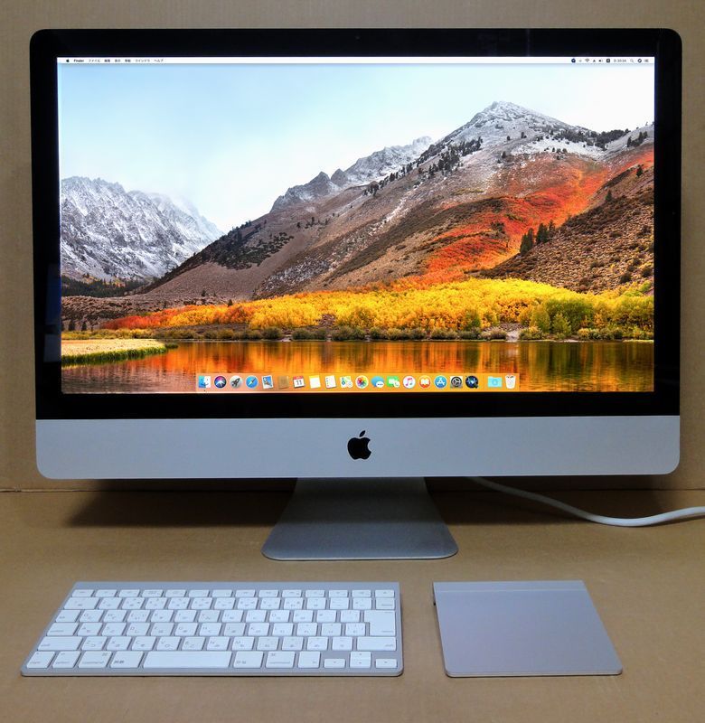 iMac 27インチ Mid 201 MC510J/A Core i3 550 3.2GHz/ 8G/ 1TB High Sierra ...