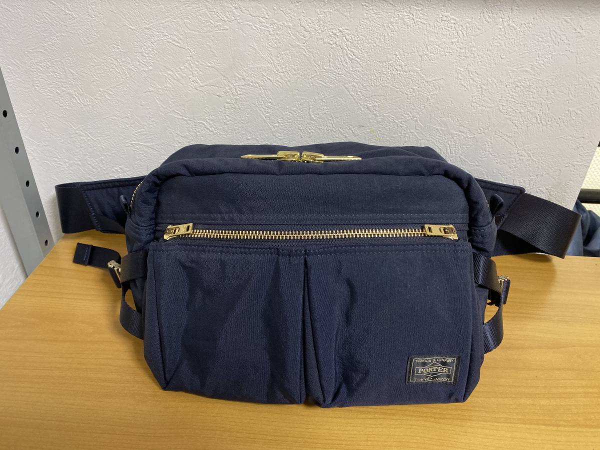 同様 定価23100 PORTER 吉田カバン ポーター ドラフト ウエストバッグL DRAFT WAIST BAG 和紙 品番：656-06177 ネイビー(ウエストバッグ)｜売買された ...