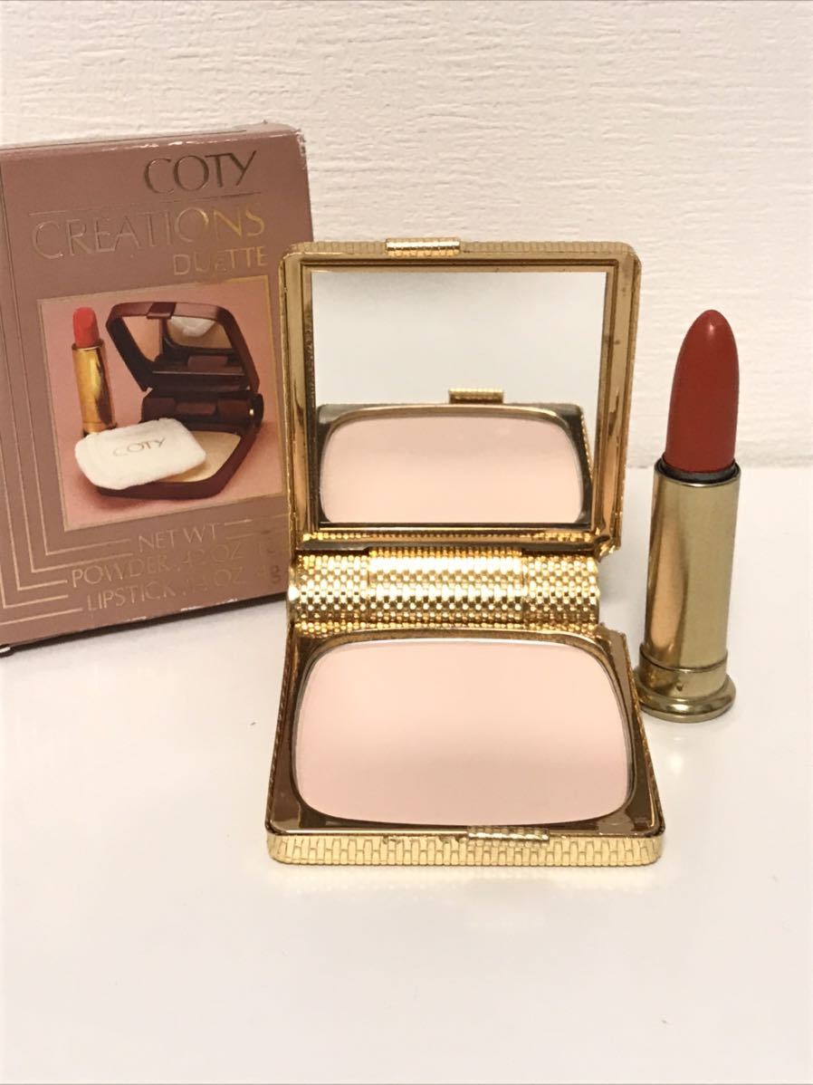 M9X179 COTY コティー CREATIONS DUETTE フェイスパウダー リップスティック 2点セット(セット)｜売買されたオークション情報、yahooの商品情報をアーカイブ公開 ...