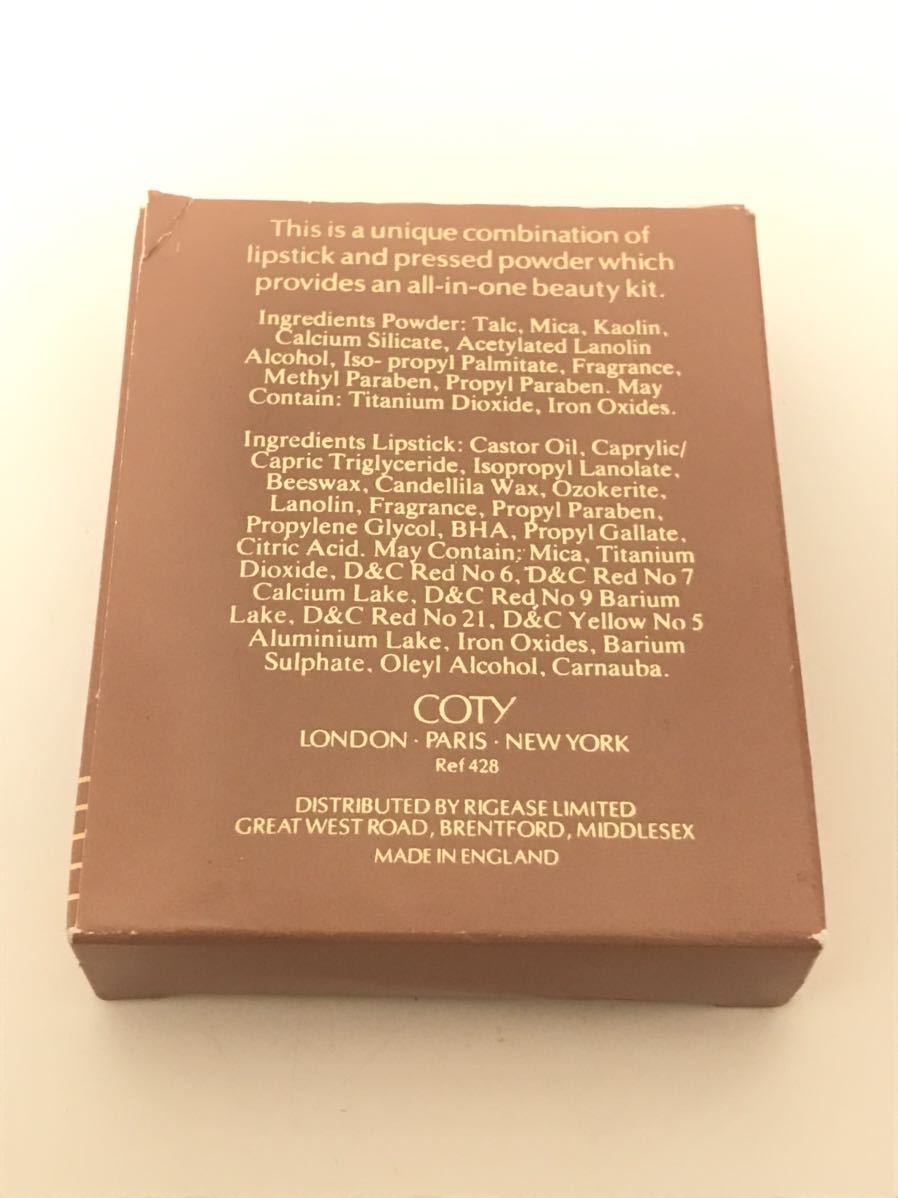 M9X179 COTY コティー CREATIONS DUETTE フェイスパウダー リップスティック 2点セット(セット)｜売買されたオークション情報、yahooの商品情報をアーカイブ公開 ...
