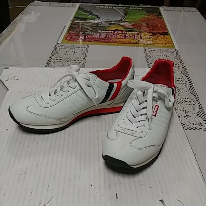 PATRICK MARATHON-L_TRC パトリック スニーカー マラソン レザー トリコロール size 42 26.5cm(42（26.5cm目安）)｜売買されたオークション情報 ...