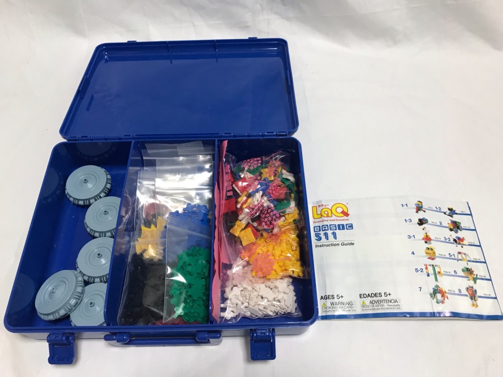 LaQ ラキュー ベーシック 511 BASIC 511 ブロック 知育玩具 テクニック本付 ケース付(ブロック)｜売買されたオークション情報、yahooの商品情報をアーカイブ公開 ...