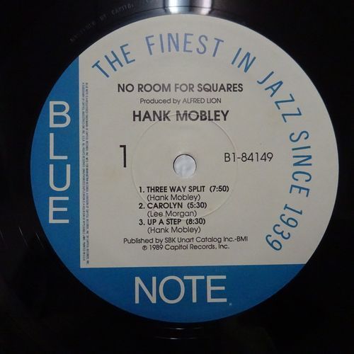 11003776; US盤/BLUE NOTE/美盤 HANK MOBLEY / NO ROOM FOR SQUARES(ジャズ一般)｜売買さ ...