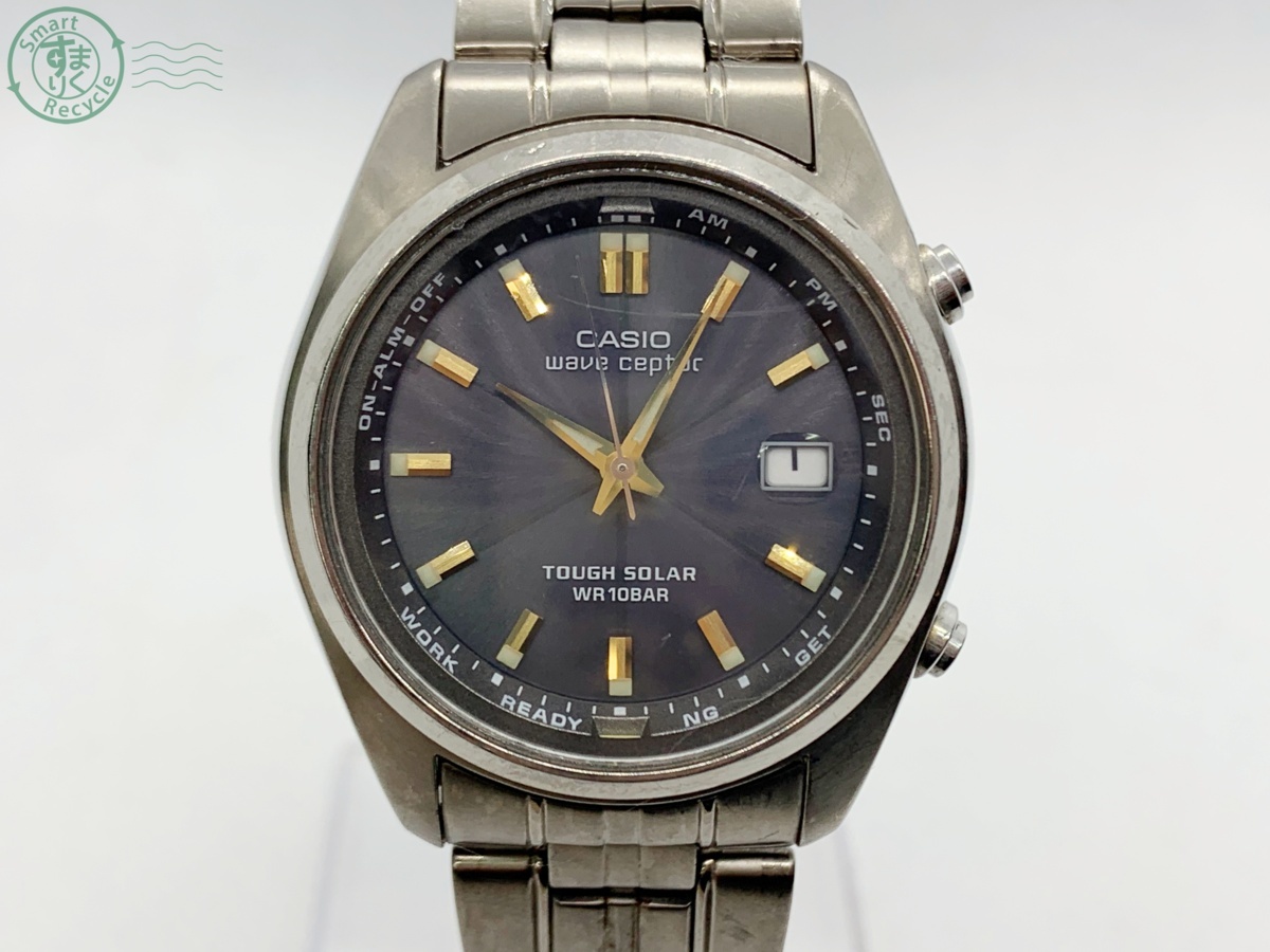 No.431 CASIO カシオ wave ceptor ウェーブセプター 3721 WVQ-110TDJ TOUGH SOLAR 電波 ...