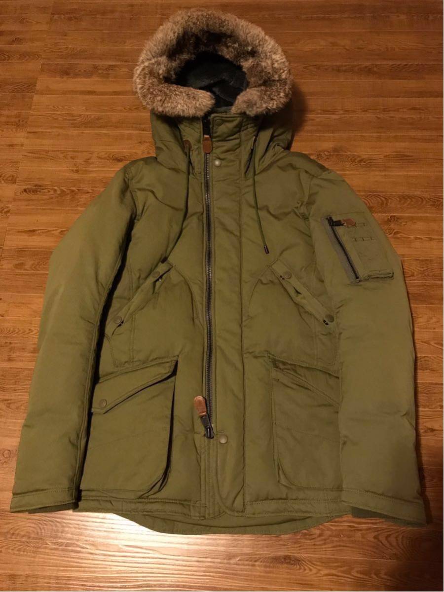nonnative hunter down jacket ハンターダウン ノンネイティブ ダウンジャケット フライトジャケット モッズコート N-3B ミリタリー(ジャケット、上着)｜売買され ...