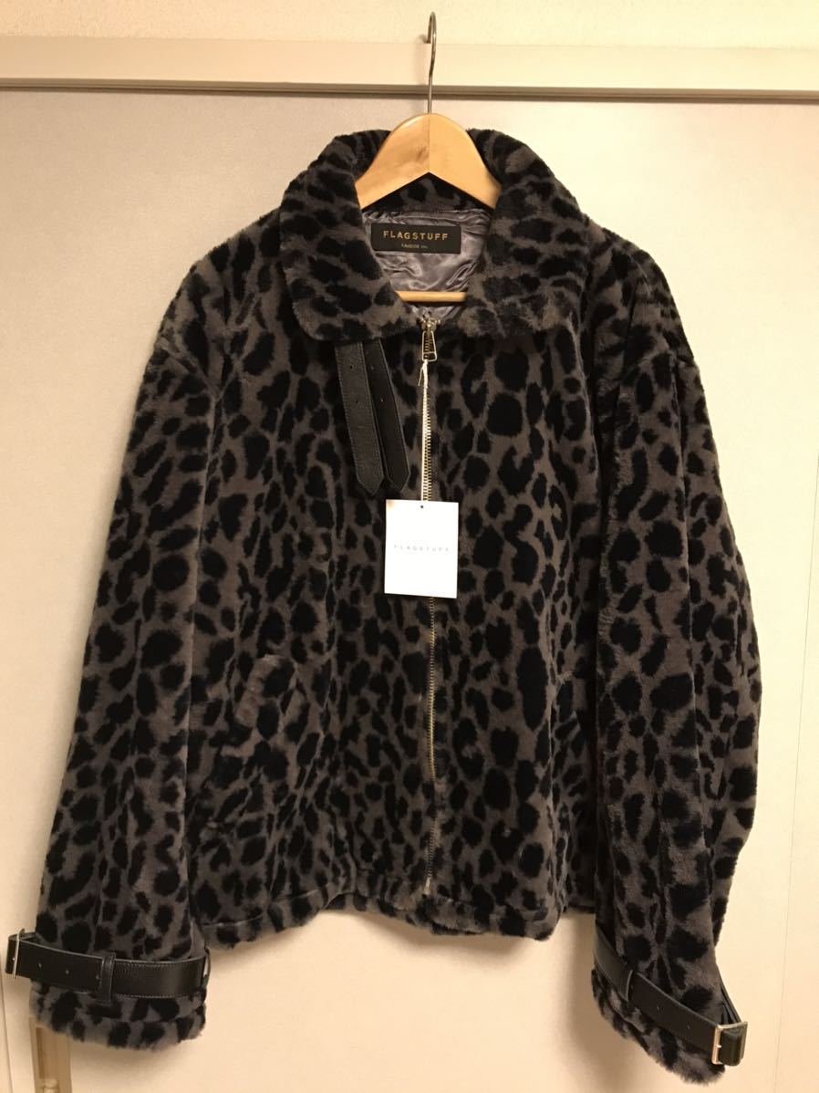 FLAGSTUFF フラッグスタッフ B-3 ファージャケット FUR LEOPARD レオパード ヒョウ柄 19AW(Lサイズ)｜売買されたオークション情報、yahooの商品情報をアーカイブ ...