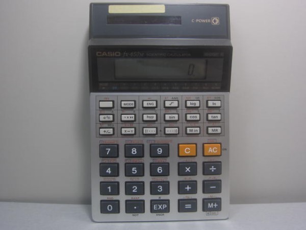 CASIO fx-650M カシオ 関数電卓(カシオ)｜売買されたオークション情報、yahooの商品情報をアーカイブ公開 - オークファン ...