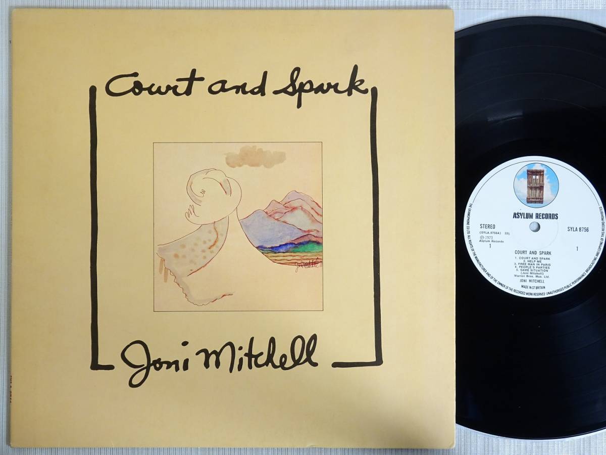 UK原盤 初回GRAMOリム JONI MITCHELL COURT AND SPARK UK ORIG LP(一般)｜売買されたオークション ...