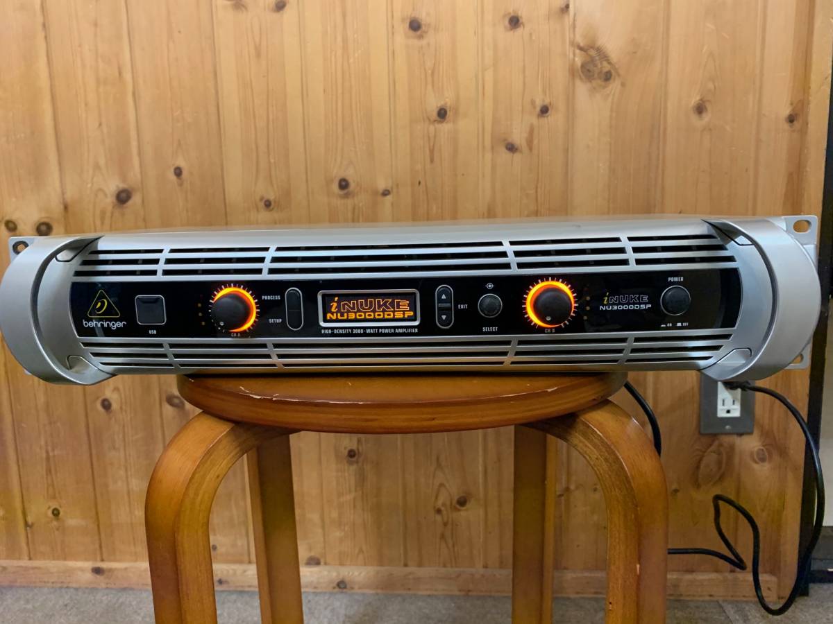 065 behringer iNUKE MODEL NU3000DSP パワーアンプ ベリンガー 1円スタート(パワーアンプ)｜売買された ...
